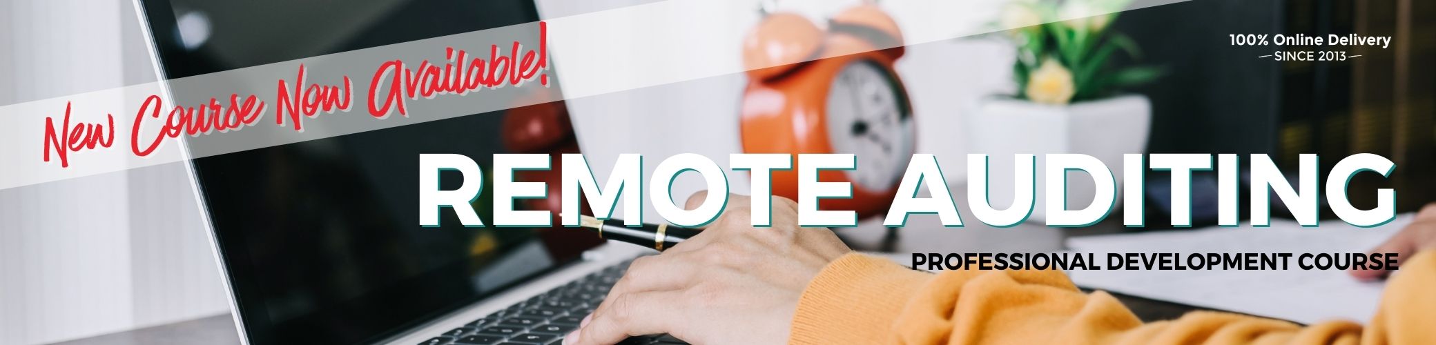 Auditor Training Online - 100% Online Delivery Since 2013